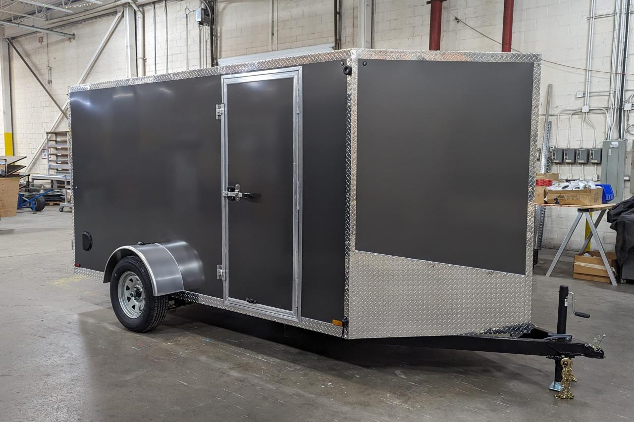 New 2024 Canadian Trailer Company 6x12 V-Nose Cargo Trailer Steel ...